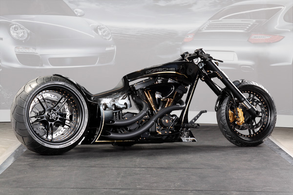 Porsche tribute bike by Custom Wolf - Motorcycle News